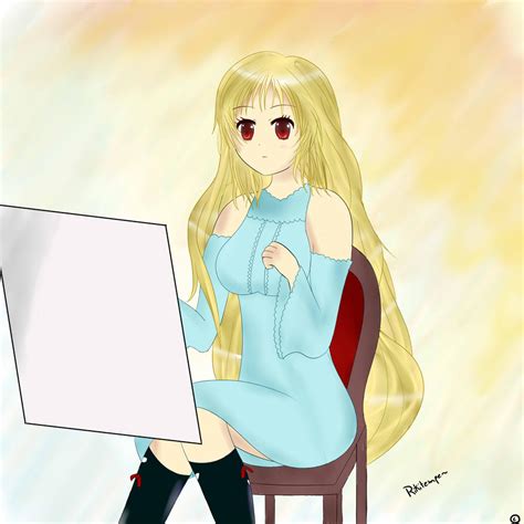 Anime Artist Girl By Rikitempe On Deviantart