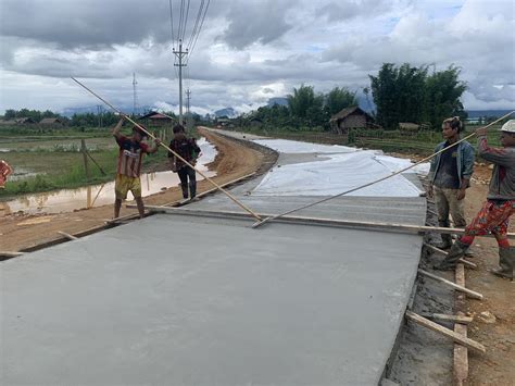 ပူတာအို လယ်မယ်ဝါချီ နမ်ရှယ်ကော့လမ်း ကွန်ကရစ်လမ်းခင်းခြင်းလုပ်ငန်း ၇၀