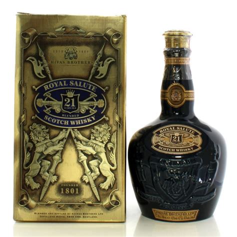 Royal Salute 21 Year Old Sapphire Flagon Auction A64757 The Whisky