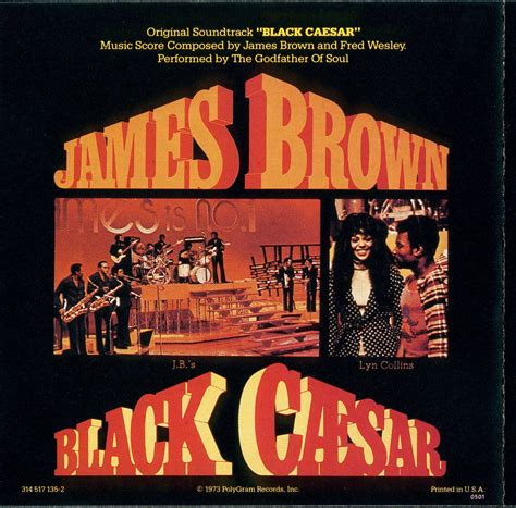 1973 Polydor Lp Black Caesar Soundtrack The James Brown Superfan Club