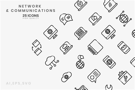 Icon Network And Communications Line Deeezy