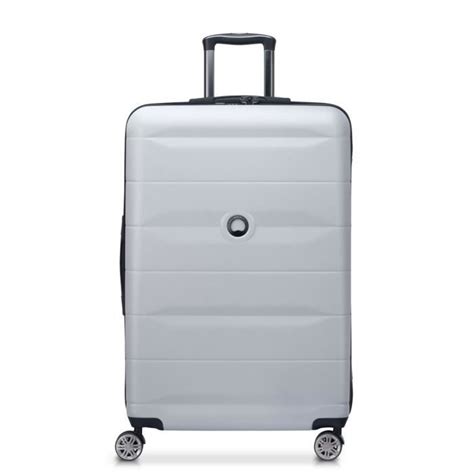 Valise Rigide DELSEY PARIS COMETE Plus X X Cm Litres Gris Argent