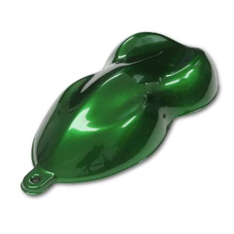 Emerald Green Pearlized Candy Basecoat Clearcoat Auto Paint Kit Options