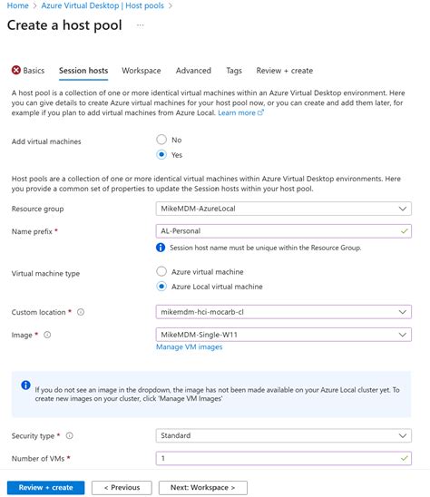 Setup Avd On Azure Local Azure Stack Hci In Your Homelab Part 2 Mikes Mdm Blog