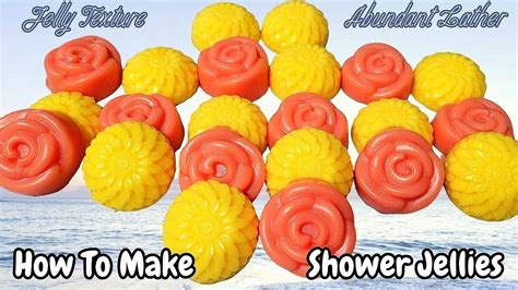 How To Make Shower Jelly With Recipe Bath Time Jellies Diy Youtube