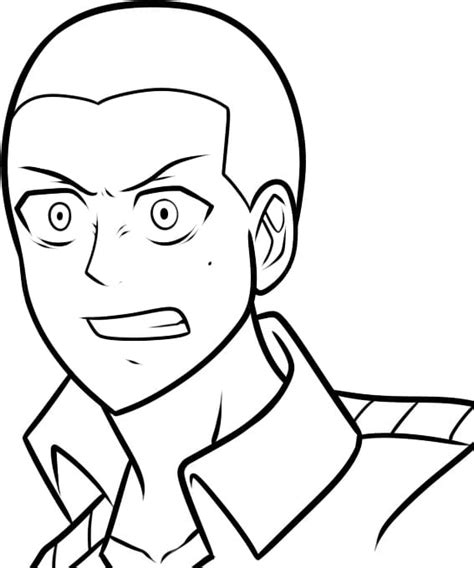 Desenhos De Connie Springer Shingeki No Kyojin Para Colorir E Imprimir