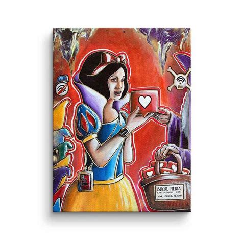Dotcomcanvas® Leinwandbild Snowlike Leinwandbild Snowlike Snow White