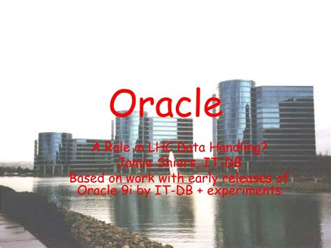 Ppt Oracle Powerpoint Presentation Free Download Id8730718