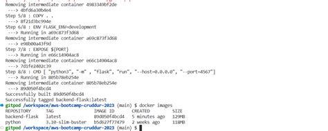 Build Docker Files · Issue 16 · Marciemapsaws Bootcamp Cruddur 2023