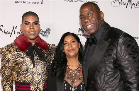 Exclusive Magic Johnson Says Son Ej Always Looks Fabulous Asks Him