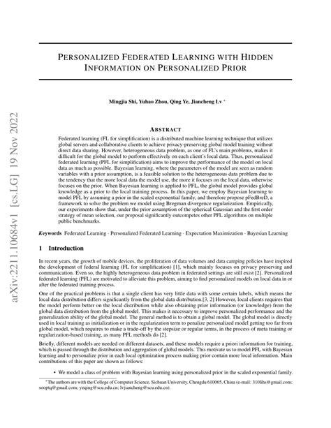 pdf personalized federated learning with hidden information on