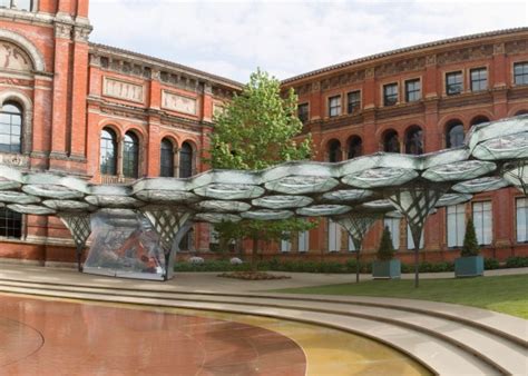 Robotically Fabricated Carbon Fibre Pavilion Opens At The Vanda