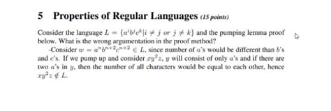 Solved Properties Of Regular Languages Points Chegg