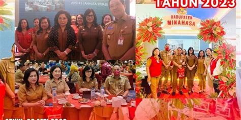 Sekda Minahasa Hadiri Kegiatan Penilaian Hasil Kinerja Terhadap 8 Aksi