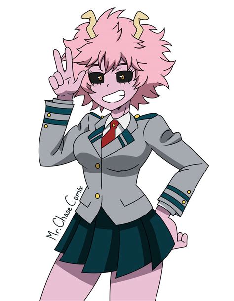 Mina Ashido First Try By Mrchasecomix On Deviantart