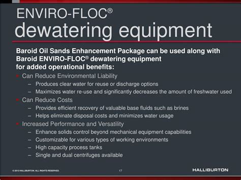 Ppt Baroid ® Oil Sands Enhancement Package Powerpoint Presentation