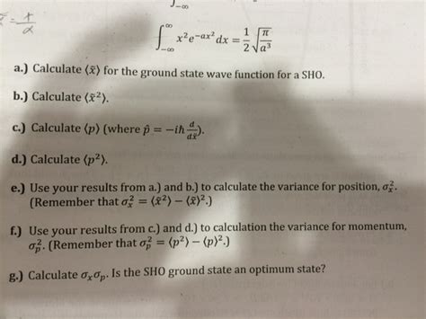 Quantum Chemistry Chegg
