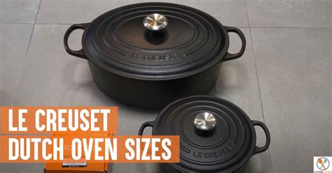 Le Creuset Dutch Oven Size Chart Pe