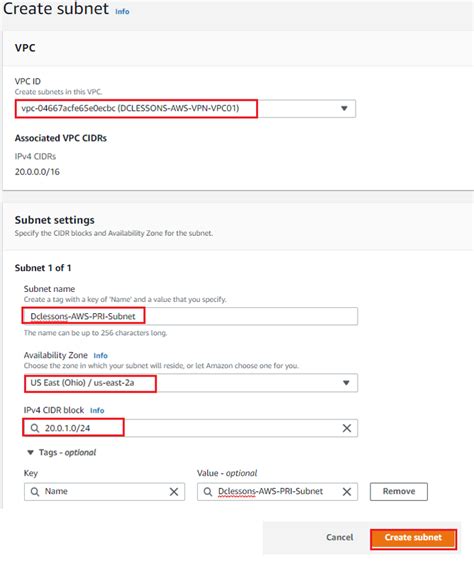 LAB Configure AWS Site To Site VPN Connection DCLessons