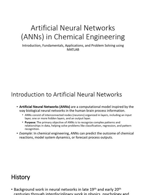 Artificial Neural Networks Anns In Chemical Pdf Artificial Neural Network Neuron