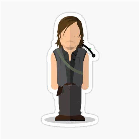 Daryl Dixon Stickers Redbubble