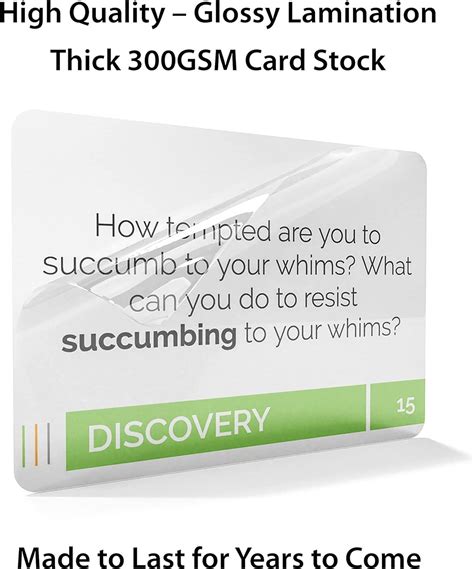 Expanded Addiction Recovery Questions Therapy Game 130 Cards For