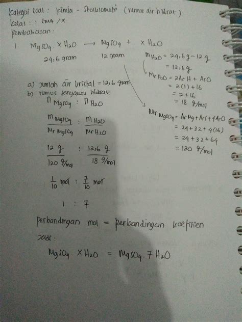 Rumus Hidrat Beserta Contoh Soal Ruang Belajar