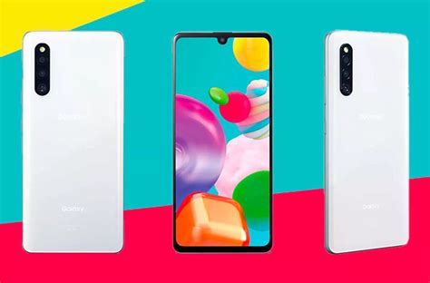 Samsung Galaxy A41 oficiálně: 6,1" OLED panel a čtečka v displeji