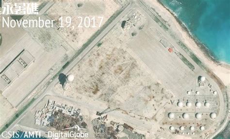 美智库卫星图曝光：中国南海建设一年增加29万平米手机凤凰网