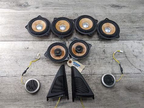 08 13 Oem Bmw E90 E92 E93 M3 Individual Audio Sound Speakers Tweeters