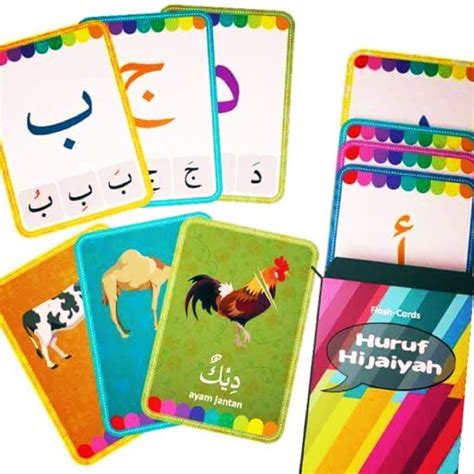 Jual Flashcard Huruf Hijaiyah Indonesia Shopee Indonesia