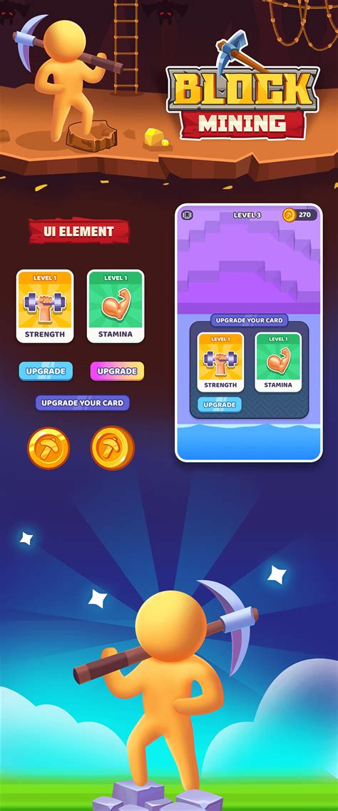 Block Mining Behance