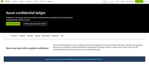 Azure Confidential Ledger Reviews 2025