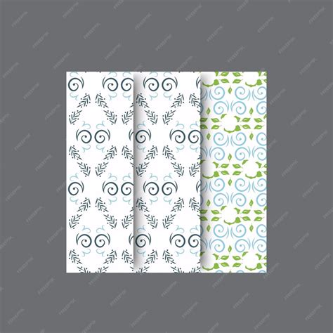 Premium Vector Vector Geometric Seamless Patterns Trending Set Of