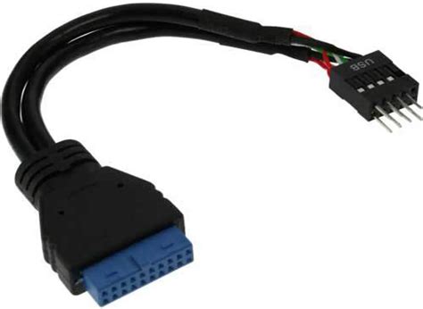 Inline Usb 3 0 Header Female Naar Usb 2 0 Male 15 Cm Tones