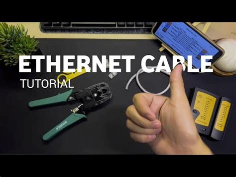 How To Ethernet Cable Tutorial Straight Through Part 1 YouTube