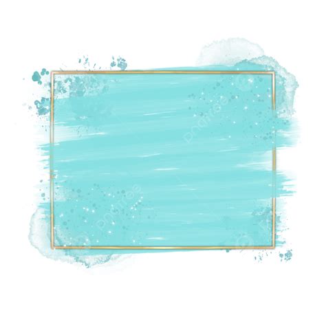 골든 프레임 블루 그런 지 브러시 스트로크 프레임 황금 그런지 Png 일러스트 및 Psd 이미지 무료 다운로드 Pngtree