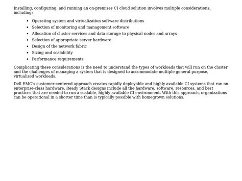 Introduction Design Guide—vmware Cloud Foundation On Poweredge Servers And Unity Storage