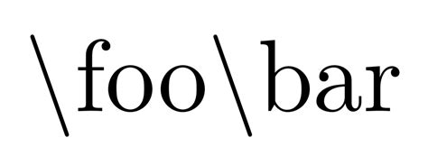 Expl How Do I Print A Control Sequence In Latex With The Backslash