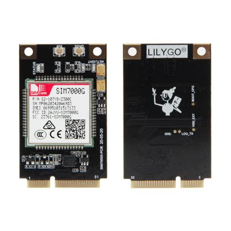Lilygo T Pcie Esp32 Sim Series Nano Card Composable Wireless Developme
