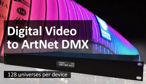 Pixout HDMI ArtNet DMX Converter Pixout Lighting