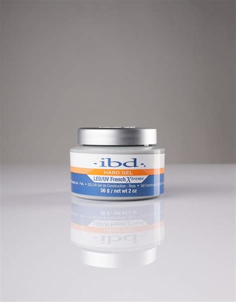 IBD Hard Gel LED UV French Xtreme Pink 2oz ABS Beauty Supply