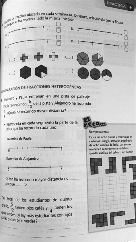 SOLVED Me Ayudan Tambien Con Esta PRACTICA Fraccion Ubicada En Cada Semirrecta La Misma