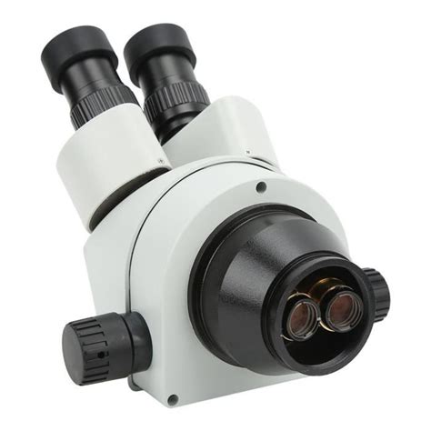 YOSOO Tête de microscope trinoculaire Tête de Microscope à Zoom 3 5X