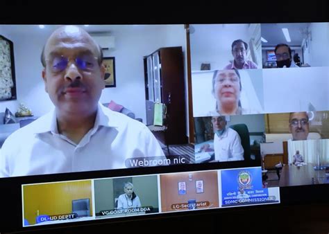 Honble Lt Governor Chaired Delhi Development Authority Meeting