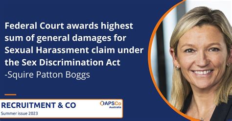 Apsco Australia Premium Partner Squire Patton Boggs Have Outlined A