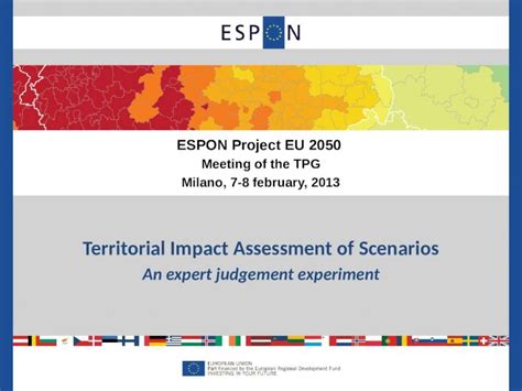 Pptx Territorial Impact Assessment Of Scenarios An Expert Judgement