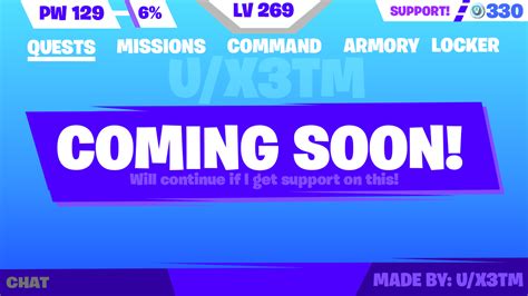 Ui Concept That I Made Will Improve If You Guys Like It Rfortnite