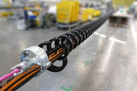 Guiding Heavy Cables With The Igus E Loop Electrical Connection