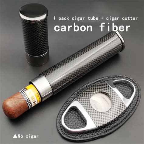 Cohiba Cigare Accessories Ciggar Tube Pocket Humidor Box Metal Ciger